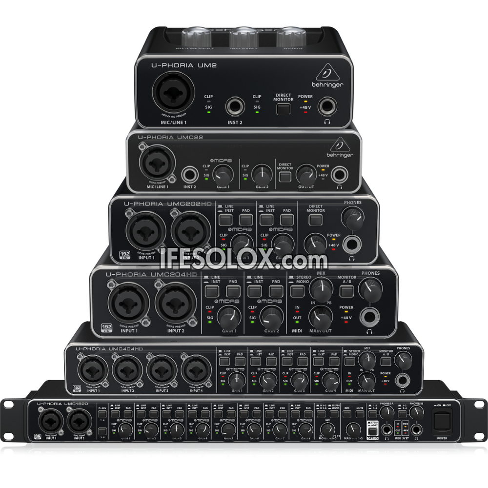 USB AUDIO INTERFACES – IFESOLOX