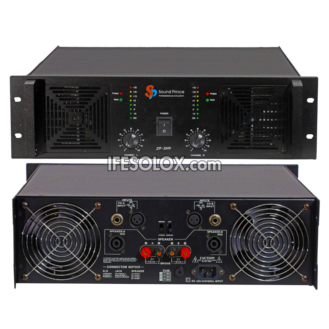 SOUND PRINCE POWER AMPLIFIERS – IFESOLOX