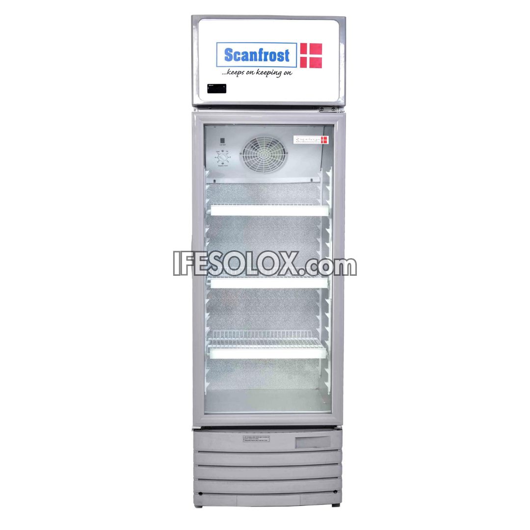 ScanFrost SFUC220 220-Liters Single Door Showcase Beverage Chiller - B ...