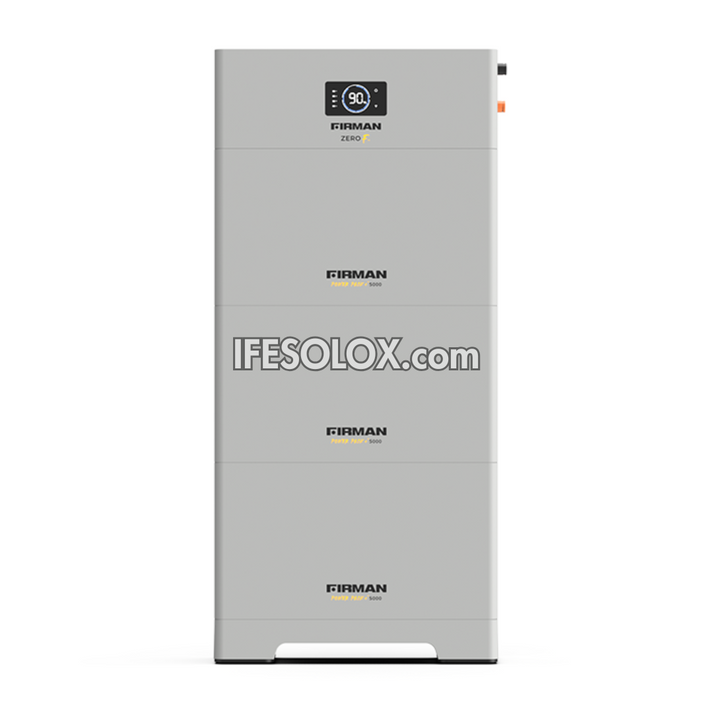 Batterie lithium-ion empilable sans fil FIRMAN 15 kWh, tension nominal ...