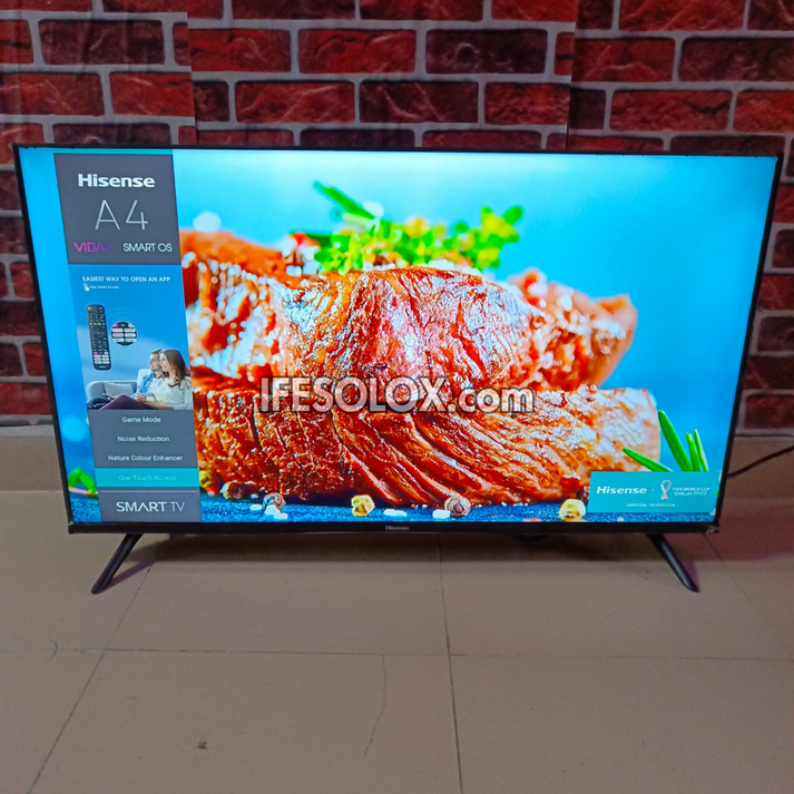 Hisense 40 Inch 40A4G Series VIDAA Smart Full HD Frameless TV (Built-i ...