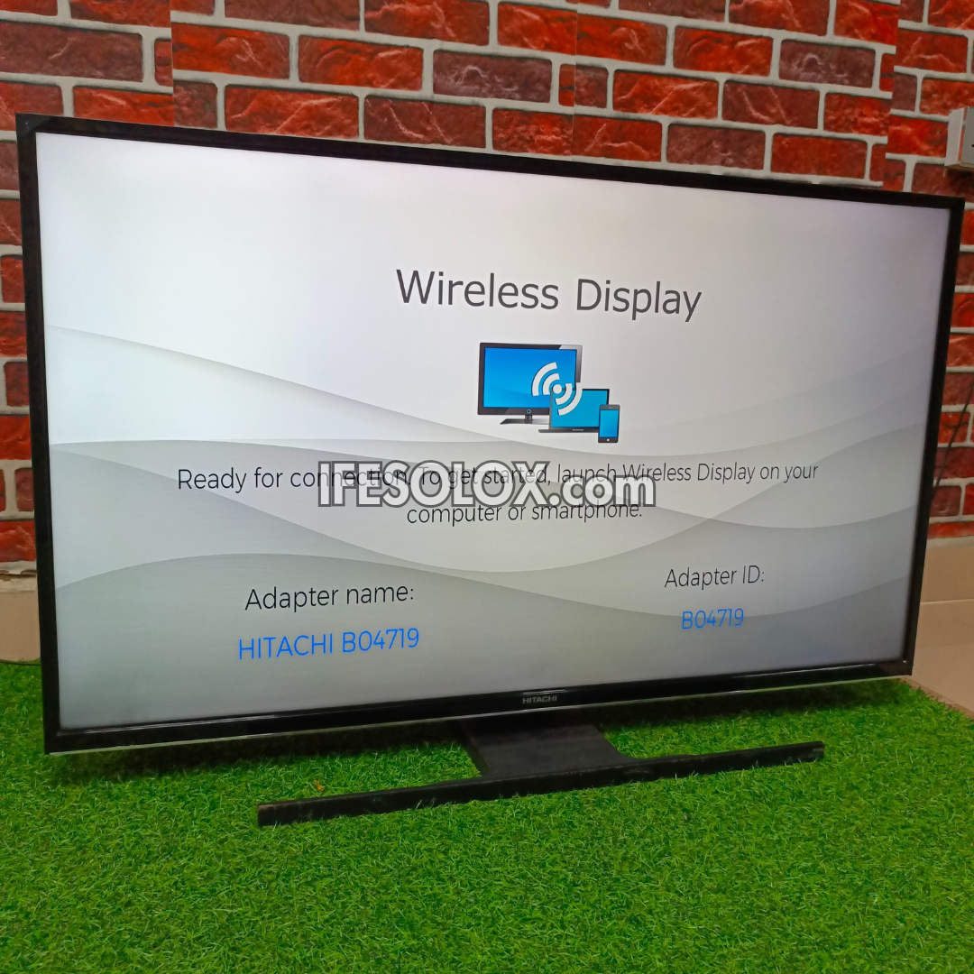 Hitachi 43 Inch 43HK25T74U Smart 4K UHD LED TV (WiFi, Wireless Display ...