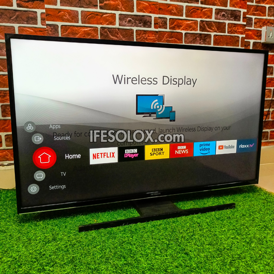 Hitachi 43 Inch 43HK25T74U Smart 4K UHD LED TV (WiFi, Wireless Display ...