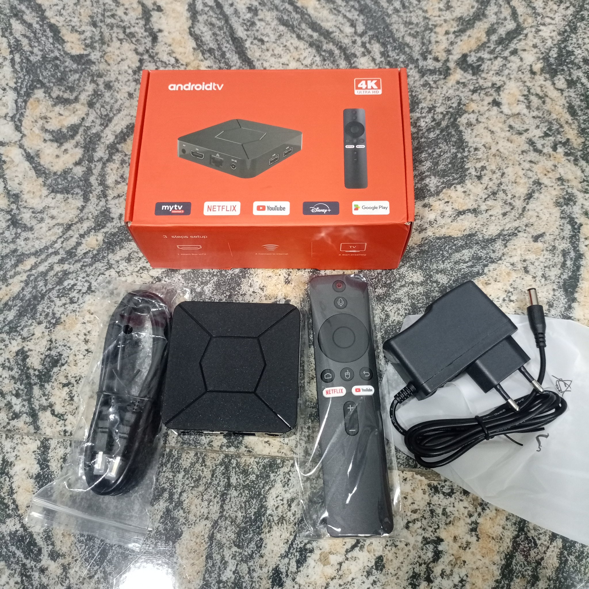 SLX Q5 androidTV 2GB/8GB Smart Android 10 Box with Bluetooth, WiFi and ...