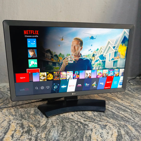 LG 24 inch 24TN510S webOS Smart Satellite Full HD LED TV (Built-in WiF ...
