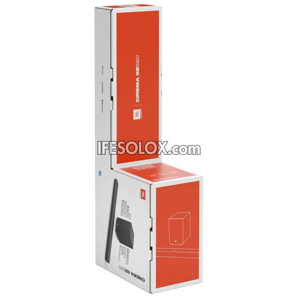 JBL CINEMA SB550 3.1Ch 250W Bluetooth Sound Bar with Wireless Subwoofe ...