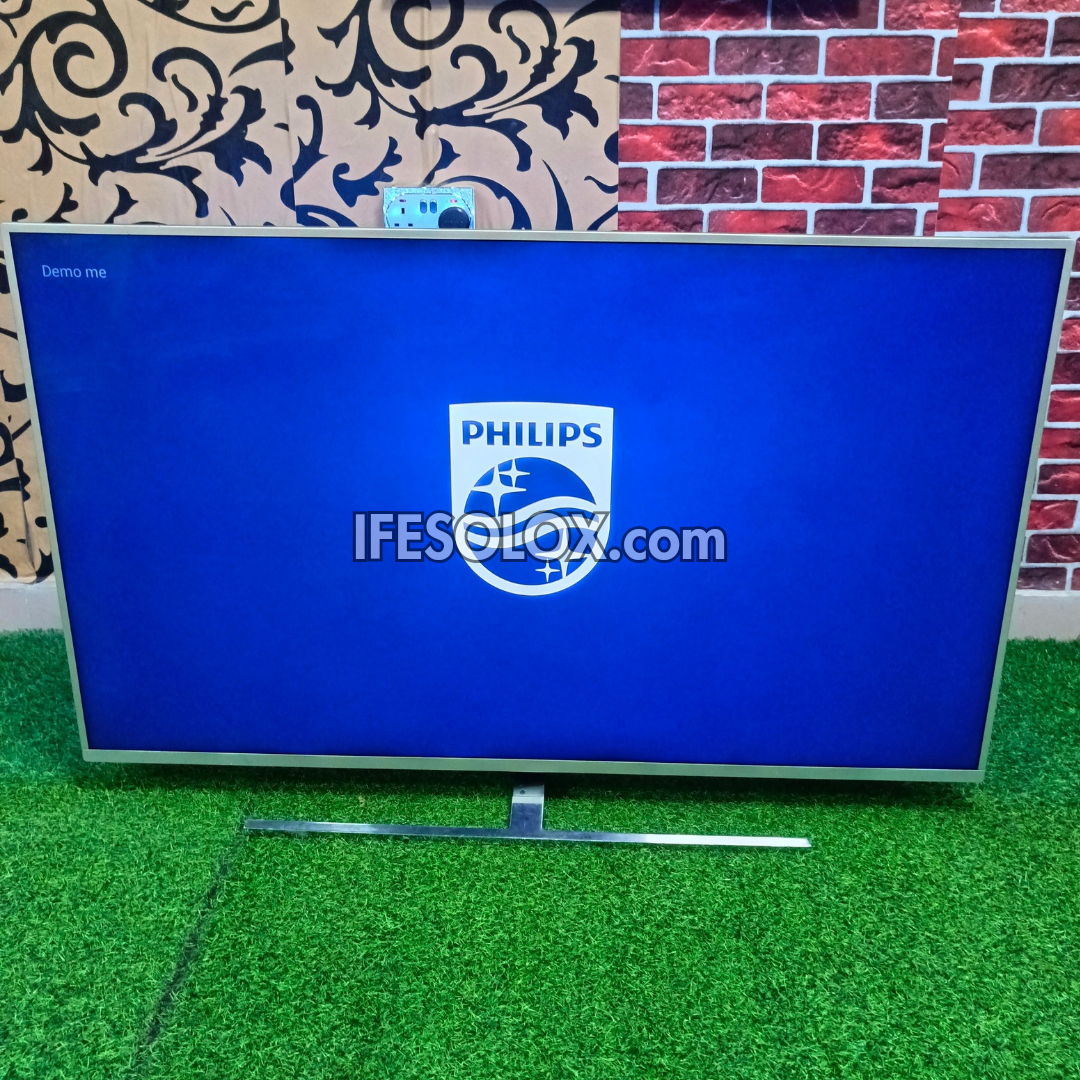Philips 55 Inch 55PUS7304/12 Smart 4K UHD Android TV with 3-sided Ambi ...