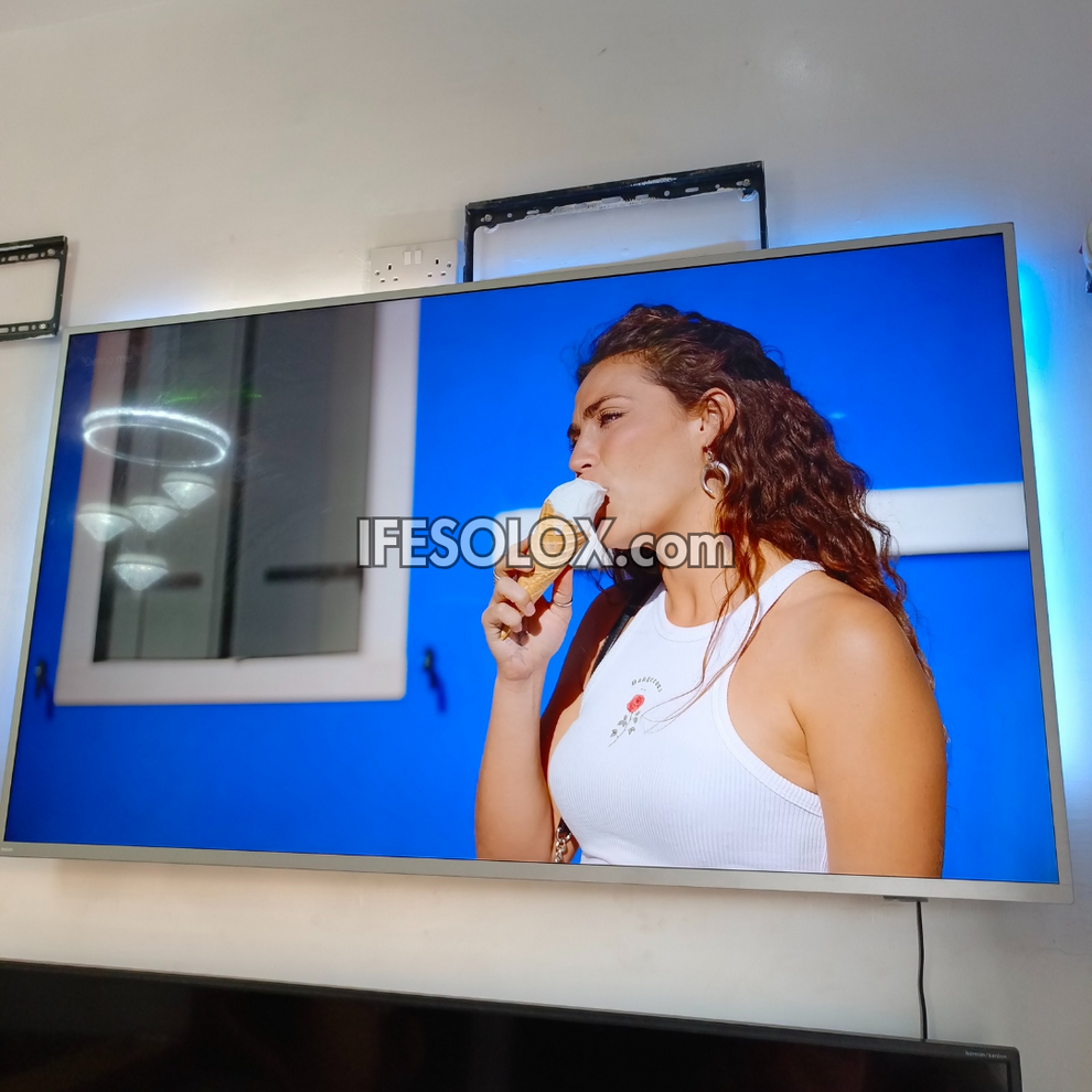 Philips 65 Inch 65PUS7304/12 Smart 4K UHD Android TV with 3-sided Ambi ...