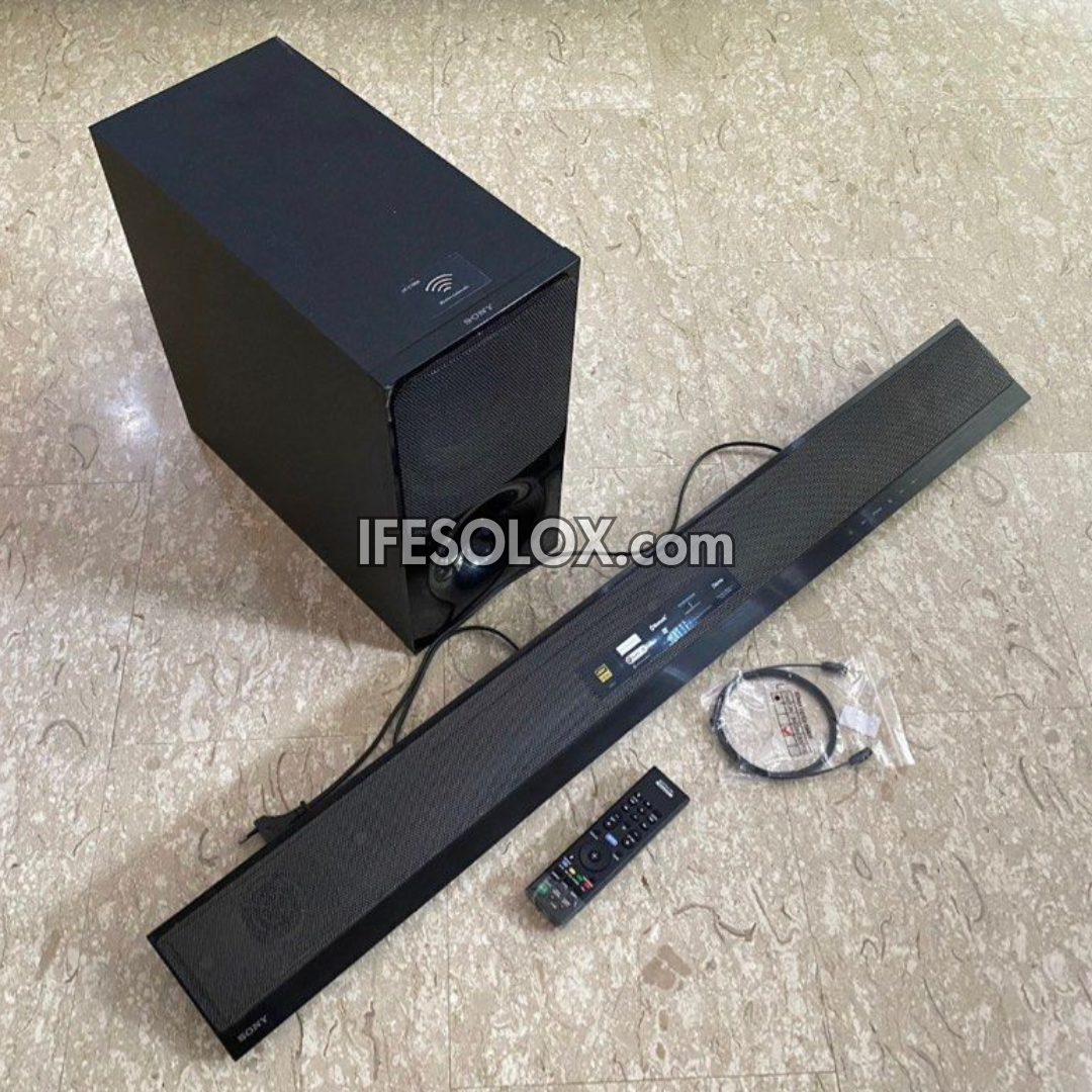 SONY HT-CT800 2.1Ch 350W Ultra-Slim Bluetooth UHD 4K Smart Sound Bar w ...