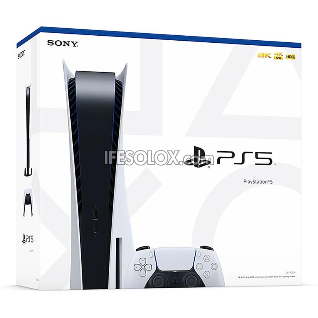 Sony PlayStation 5 (PS5) Game Console Standard Edition with DualSense ...