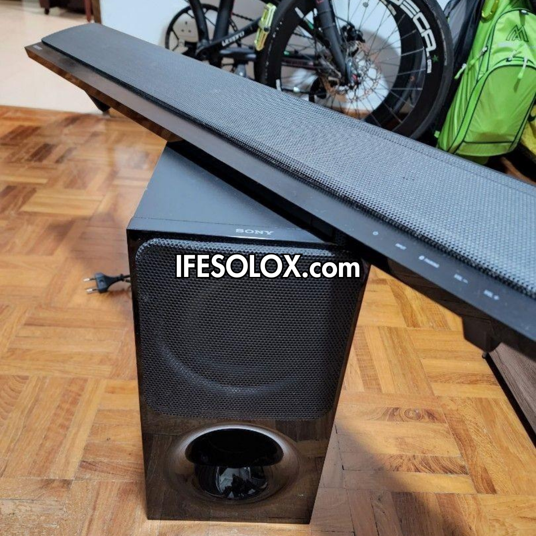 SONY HT-CT390 2.1Ch 300W Ultra-Slim Bluetooth Sound Bar with Wireless ...