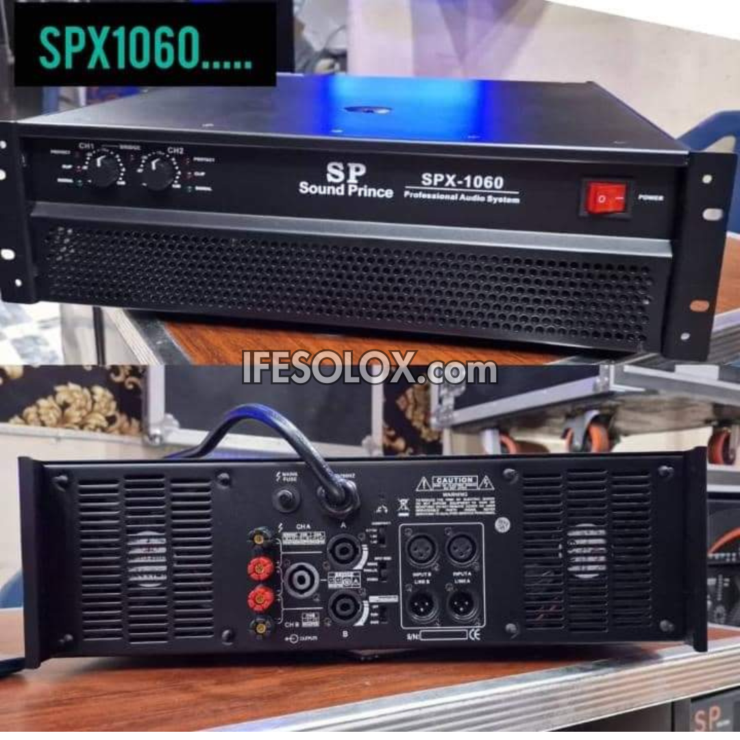 Sound Prince SPX1060 Professional 4000W Stereo Power Amplifier - Brand ...