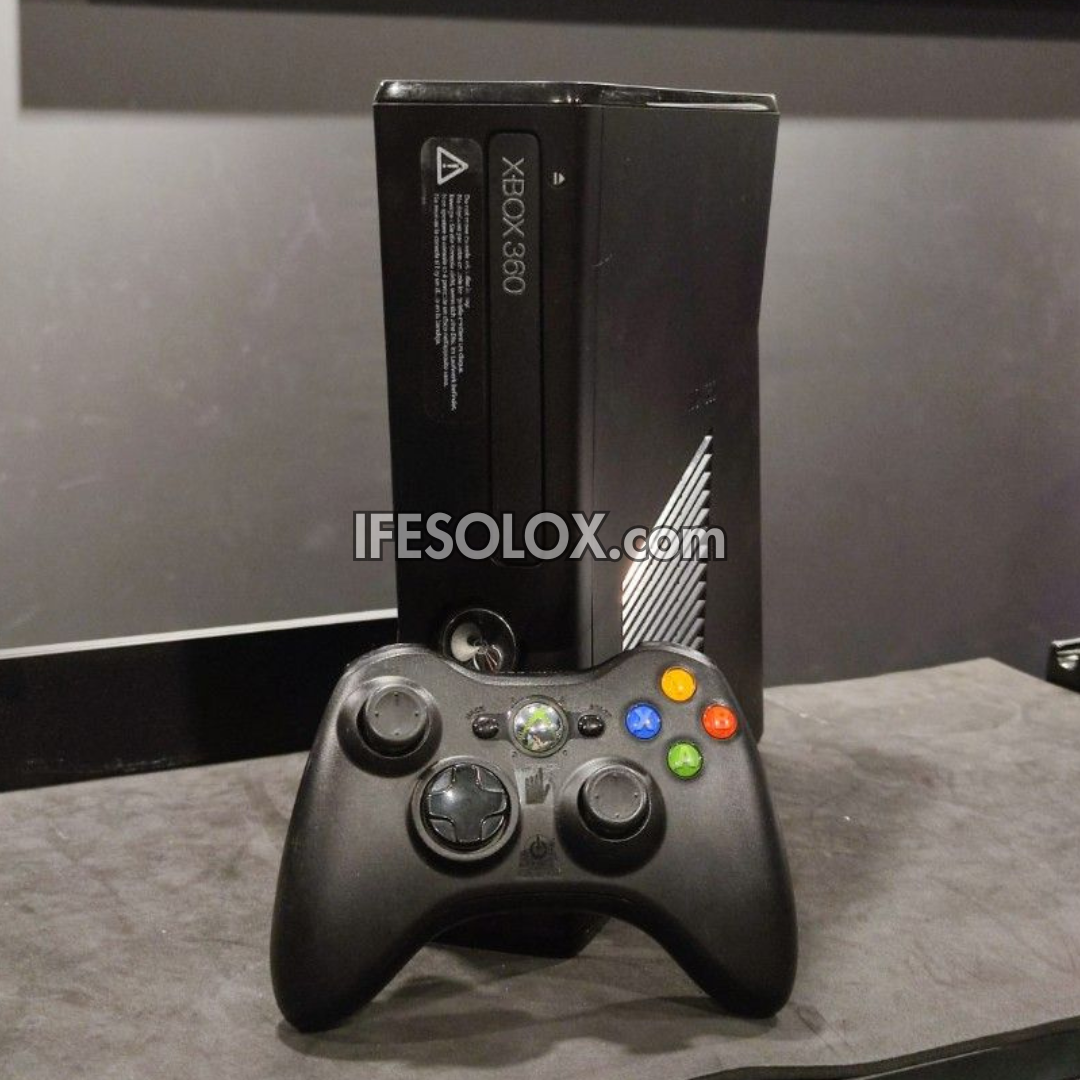 Microsoft XBOX 360 Slim 500GB Game Console Complete Set with 1 Wireles ...
