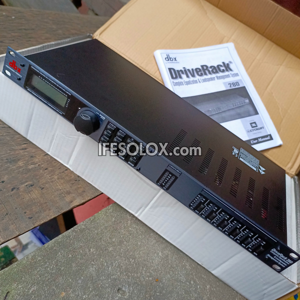 dbx DriveRack 260 Complete Equalization and Loudspeaker Management Sys – IFESOLOX