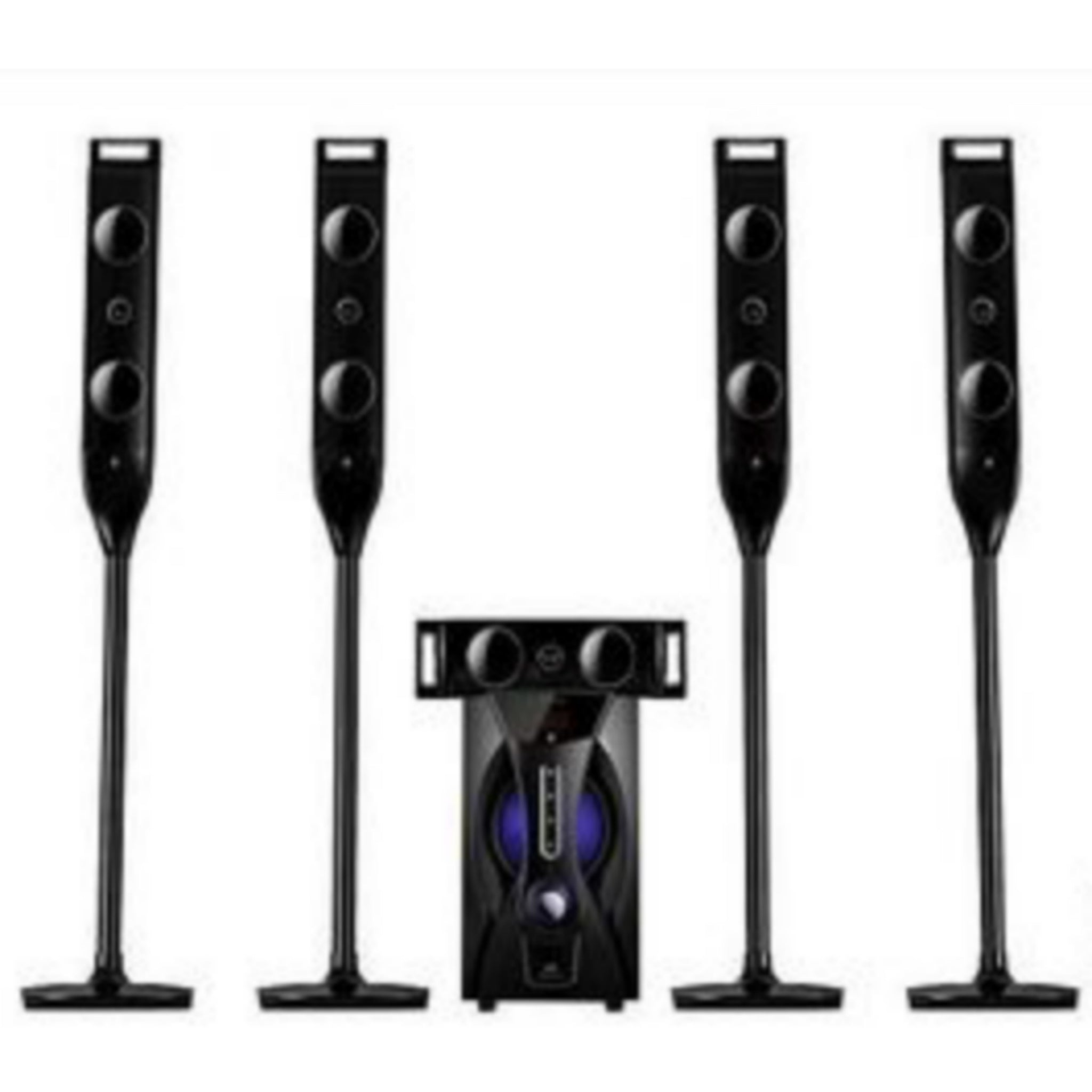 DJ DJ5055 5.1Ch Standing High Class Bluetooth Home Cinema Theater - Br ...