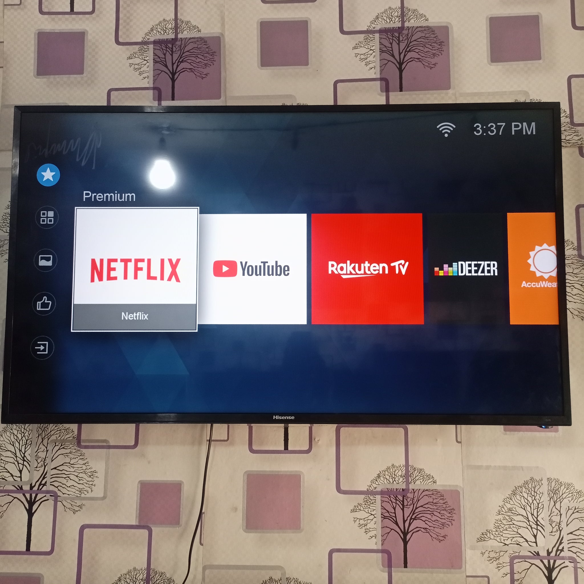 Hisense 49 inch VIDAA Smart 4K UHD LED TV (Built-in WiFi, Miracast ...