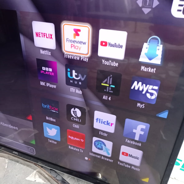 JVC 43 Inch Built-in WiFi Smart 4K Ultra HD LED TV + Built-in WiFi - L ...
