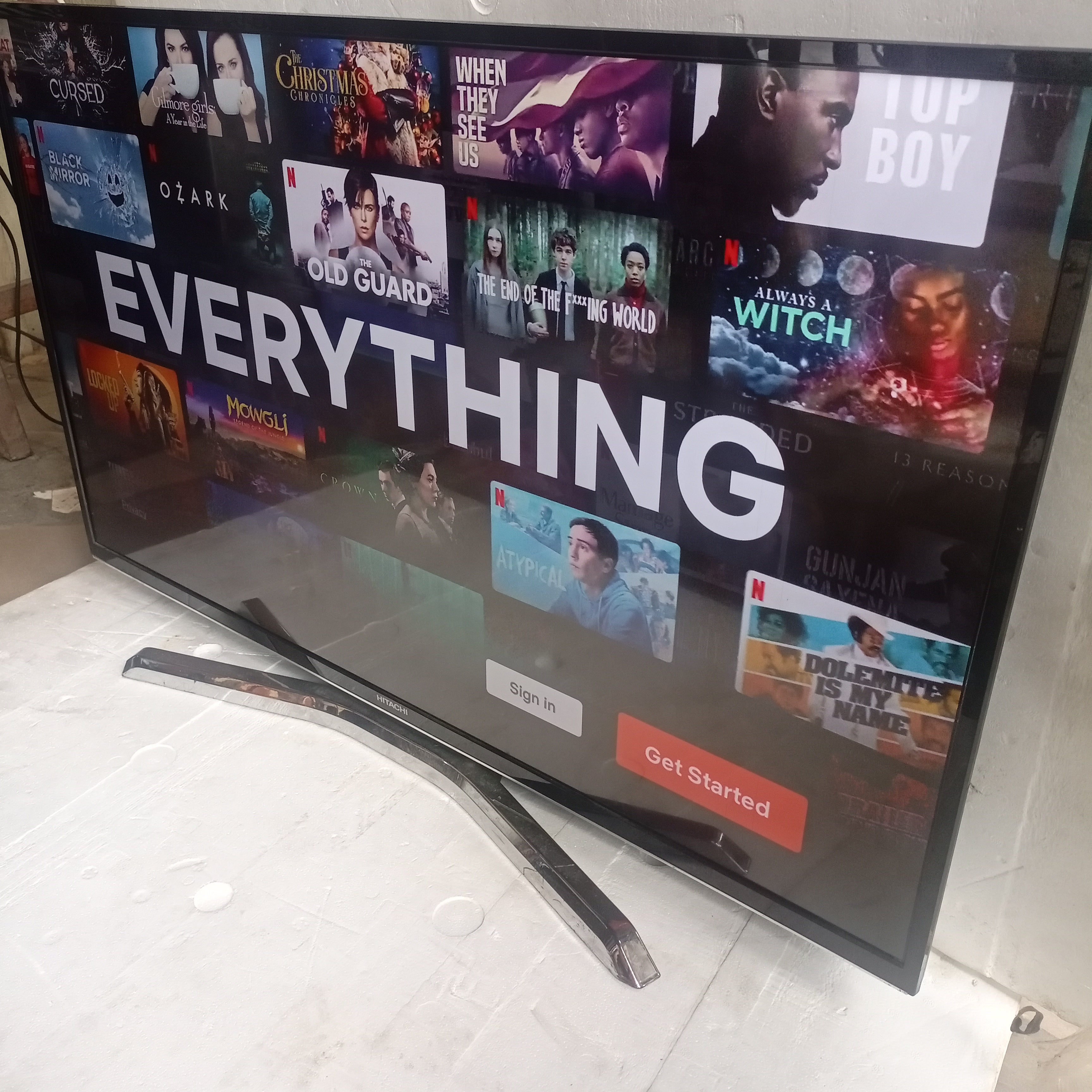 Hitachi 43 Inch 43HK25T74U Smart 4K UHD LED TV (WiFi, Wireless Display ...