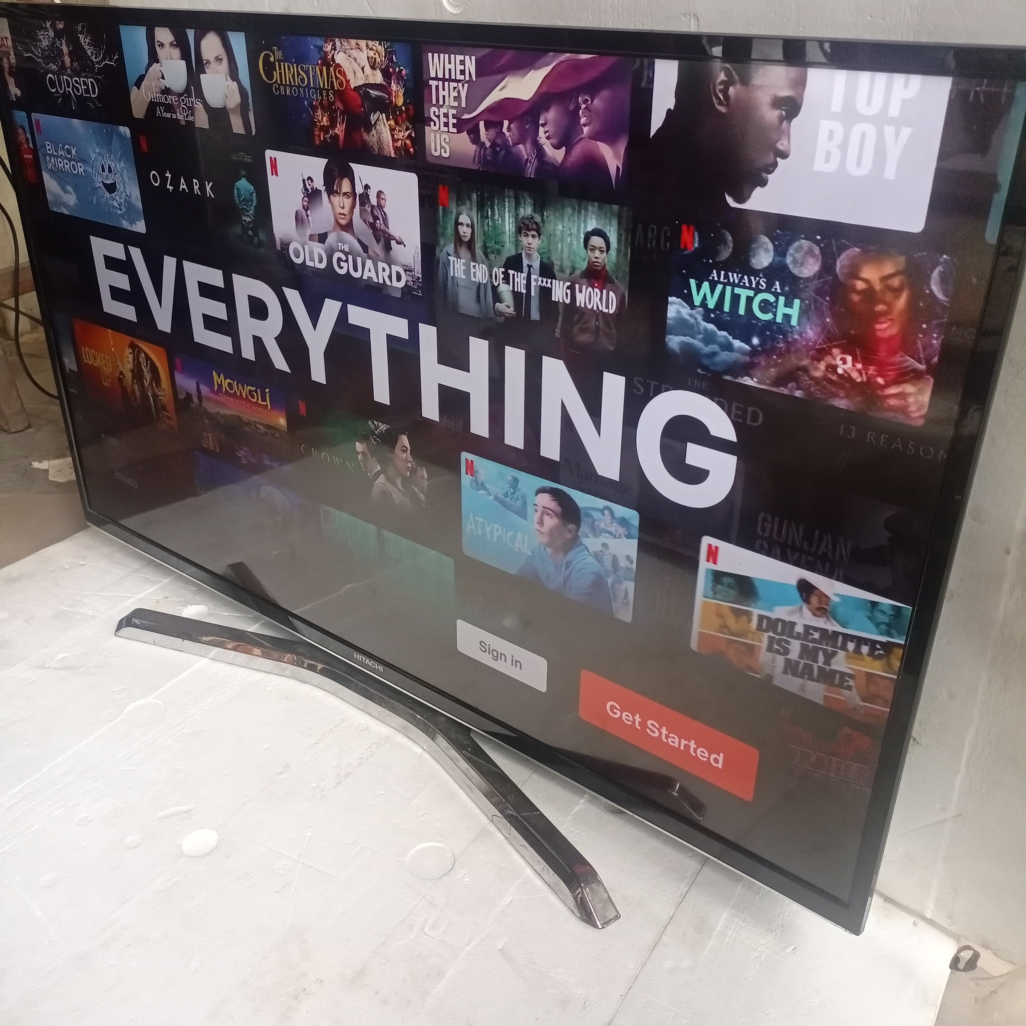 Hitachi 43 Inch 43HK25T74U Smart 4K UHD LED TV (WiFi, Wireless Display ...