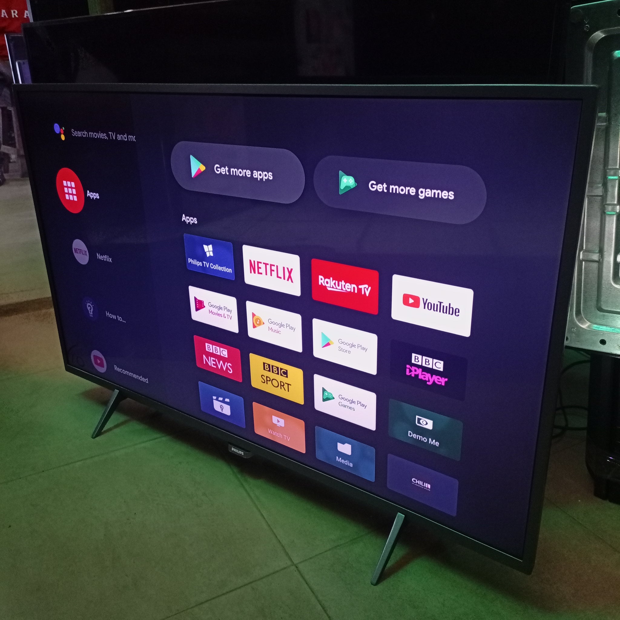 Philips 43 Inch 43PUS6401/12 6000 Series 4K UHD Ultra HDR LED powered ...