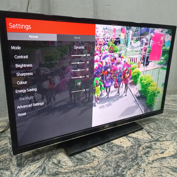 JVC 32 inch LT-32C690 Built-in WiFi Smart Full HD LED TV (Netflix, You ...