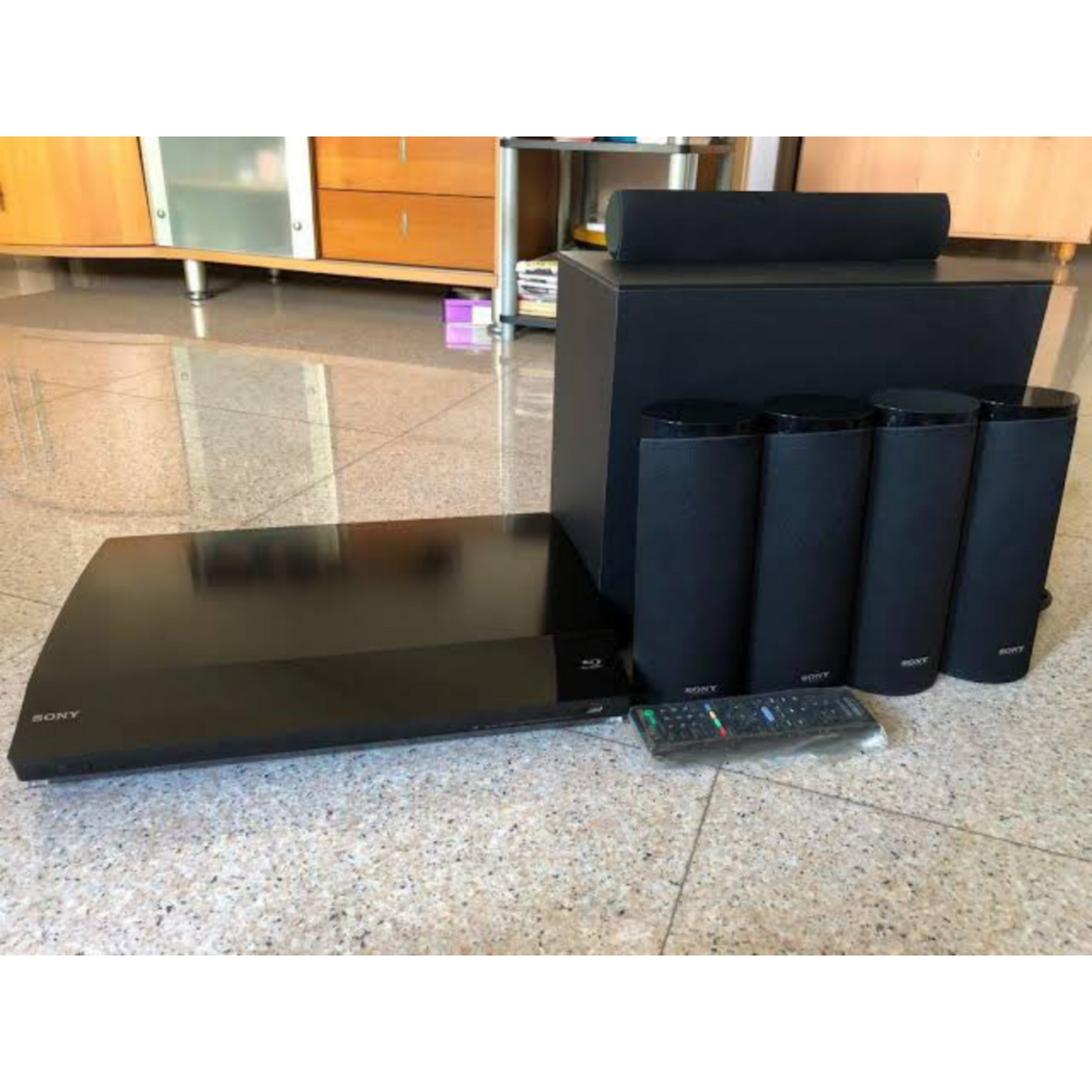 Sony BDV-E380 5.1Ch 1000 watts Smart 3D Blu-ray DVD Home Theater Syste ...