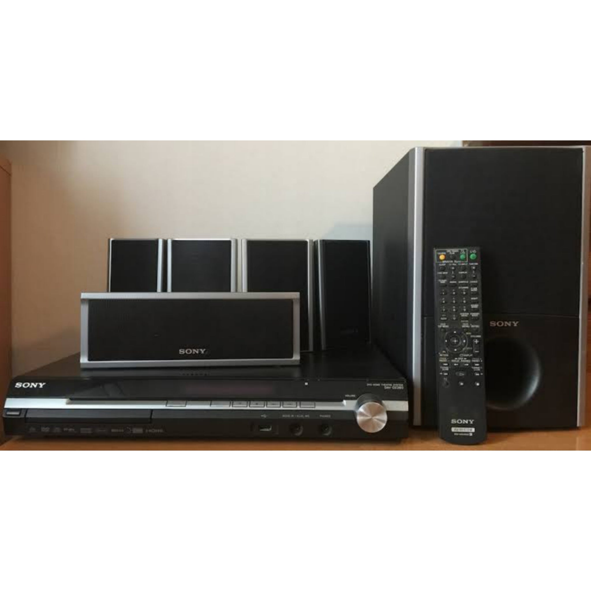 Sony DAV-DZ260 5.1Ch 850 Watts DVD Home Theater System - Foreign Used ...
