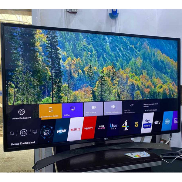 LG 50 Inch 50UK6470 Thinq AI webOS 4.5 Smart 4K UHD Active HDR TV with ...